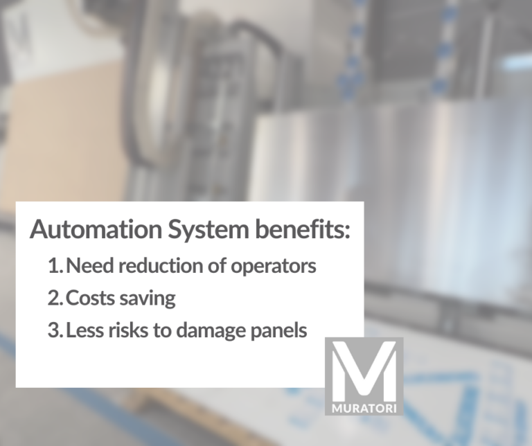 The state-of-the-art of Automation for loading panels | Muratori Machines