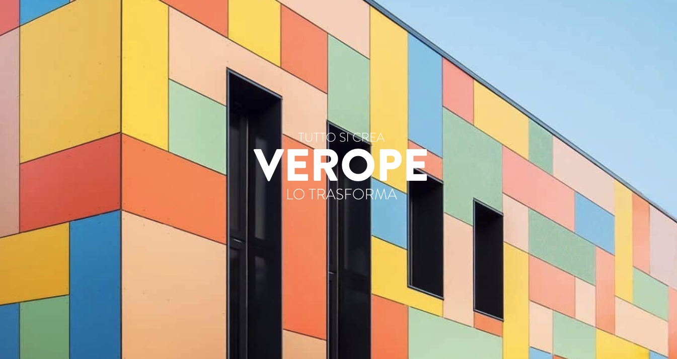 Verope, your partner for cladding | Muratori Machines